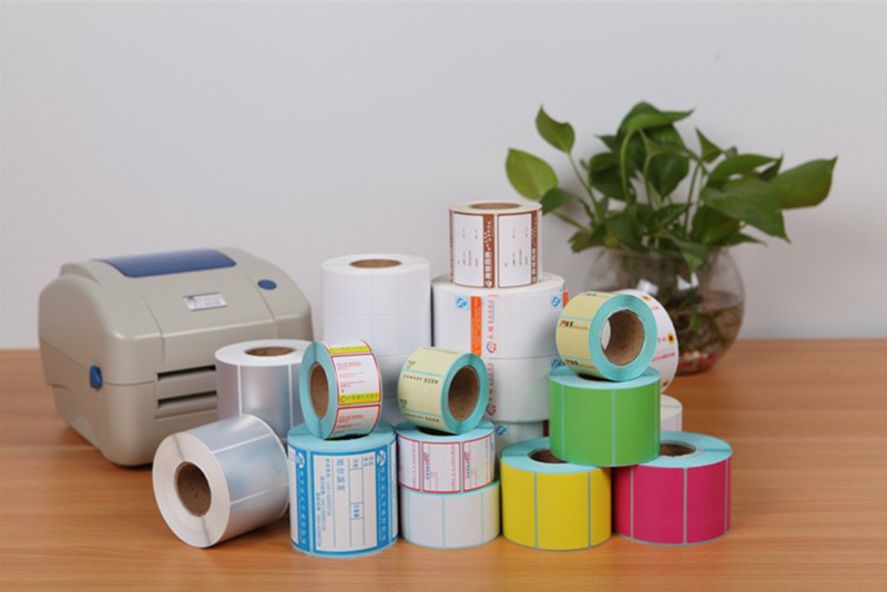 High Gloss Custom Die Cut Shape Adhesive Label Sticker Roll | Jinbao Paper