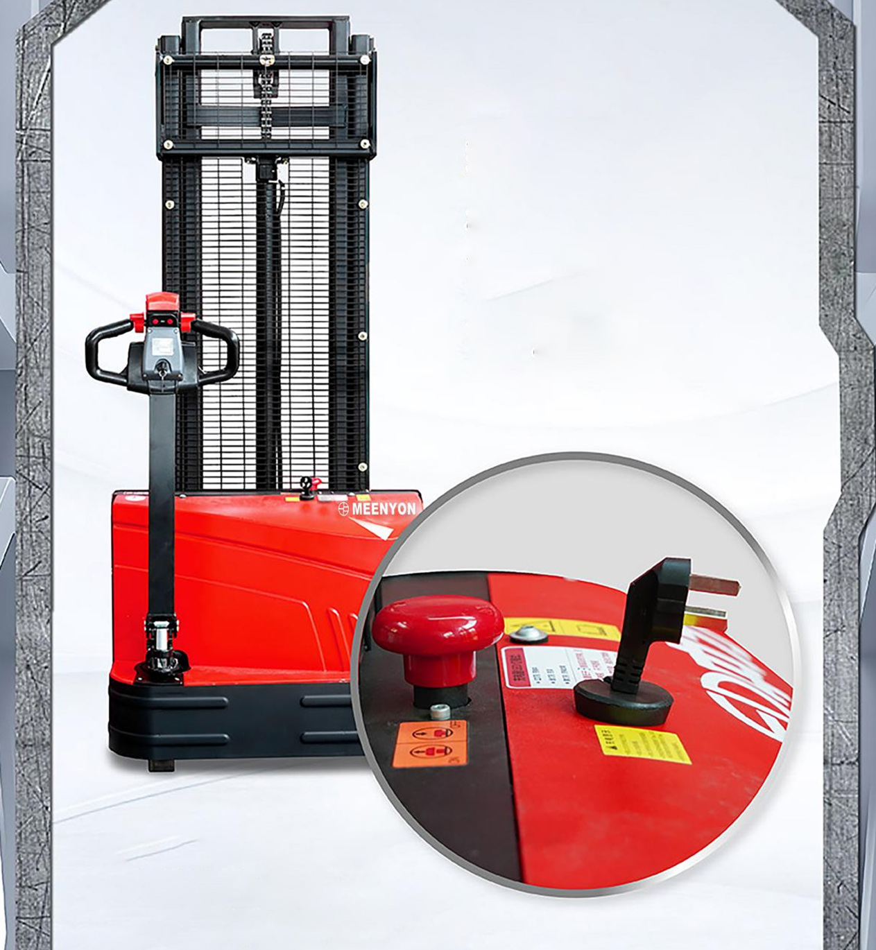 Meenyon Walk Behind Stacker Forklift Walk Behind Stacker Forklift - Meenyon