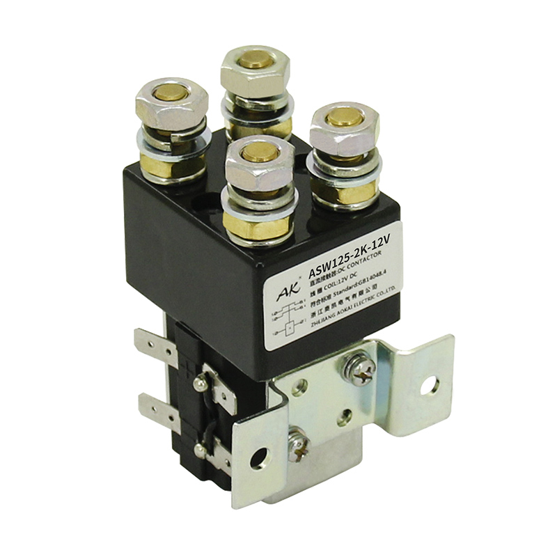 Contactor de CC 125A ASW125S2K DPST 2NO DC para vehículos eléctricos ...