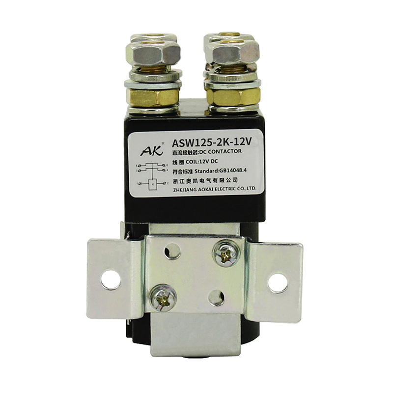Contactor de CC 125A ASW125S2K DPST 2NO DC para vehículos eléctricos ...