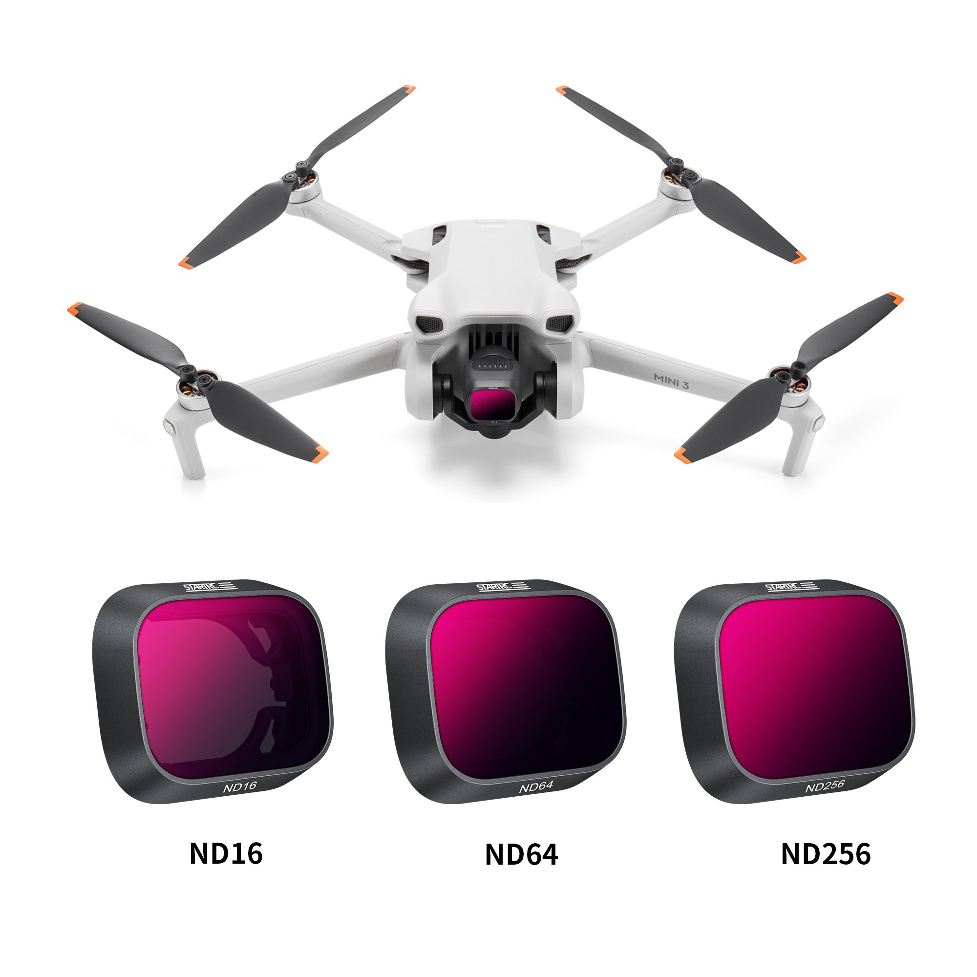 STARTRC ND16, ND64, ND256 ND Filters Set for DJI Mini 3 Pro