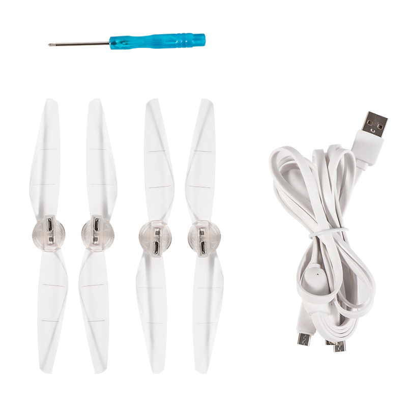 STARTRC 2 Pairs Low Noise LED Flashing Propellers for DJI Mini 4 Pro