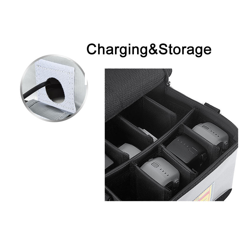 STARTRC Fireproof Explosionproof Lipo Safe Battery Storage Bag - STARTRC