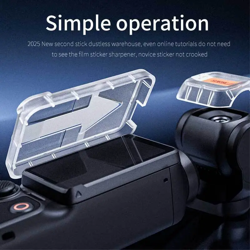 STARTRC Tempered Glass Screen and Lens Protector Set for DJI Pocket 3 ...
