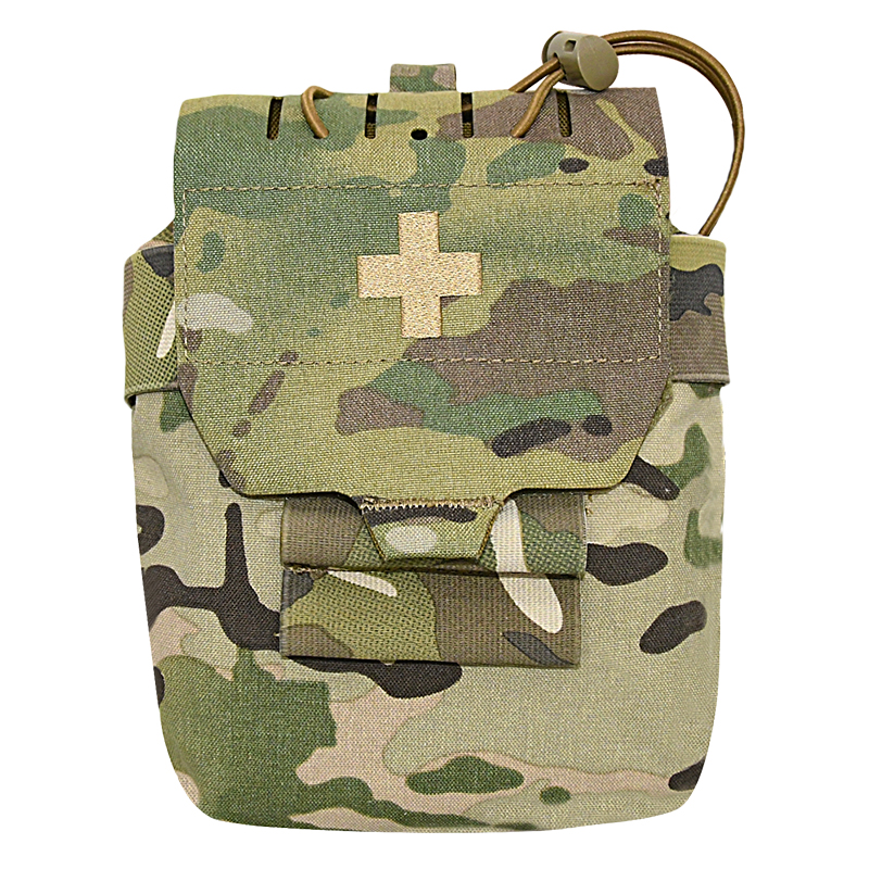 GAF Tactical Medical Bag with Easy Pull Tab MOLLE Compatible Back Panel ...