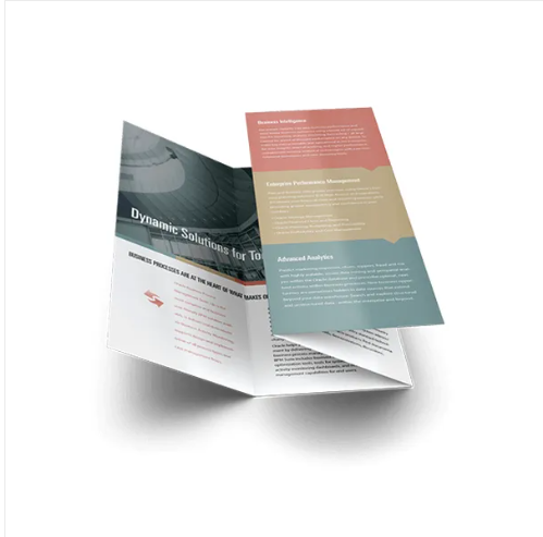 Double Parallel Fold Brochure | Rodiant