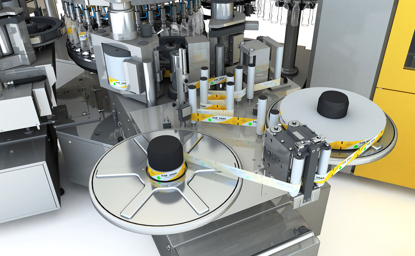 Blowing-Labeling-Filling-Capping Monobloc for Water Bottle - TECH-LONG