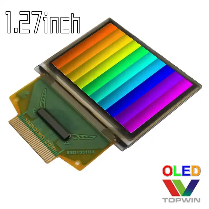 1.27inch 128x96 Color Oled Display SSD1351 | TOPWIN