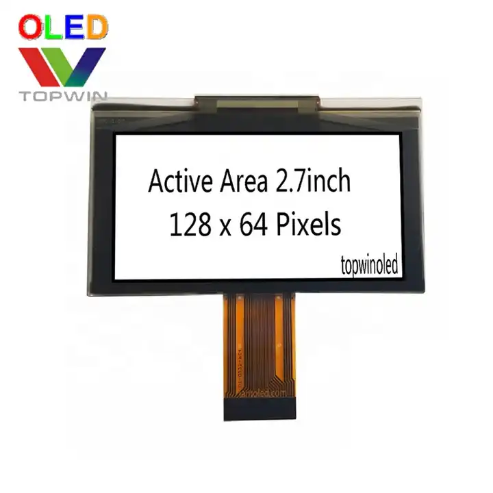 TOPWIN - 2.7-Inch OLED Display with 128x64 Resolution, SSD1327, and SPI ...