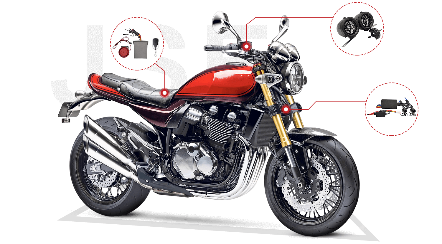 Wholesale Motorcycle Electronic Accessories Manufacturer | JSE