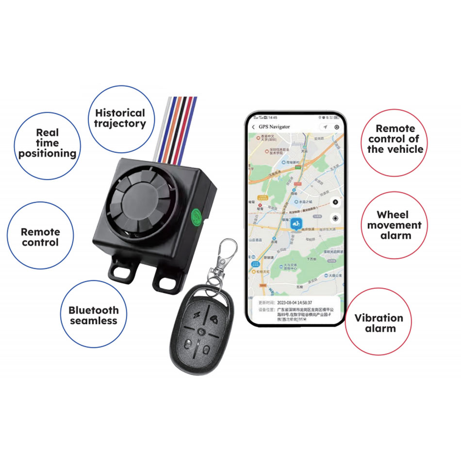 Intelligent Anti-theft Convenient Riding Experience | JSE