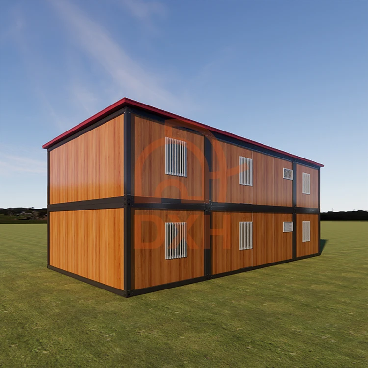 Prefab Container Homes Warehouse with EPS Sandwich Panel Earthquake ...