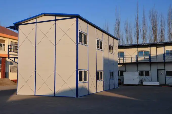 Prefabricated Assembly K Style Home Sandwich Panel Prefab Houses ...