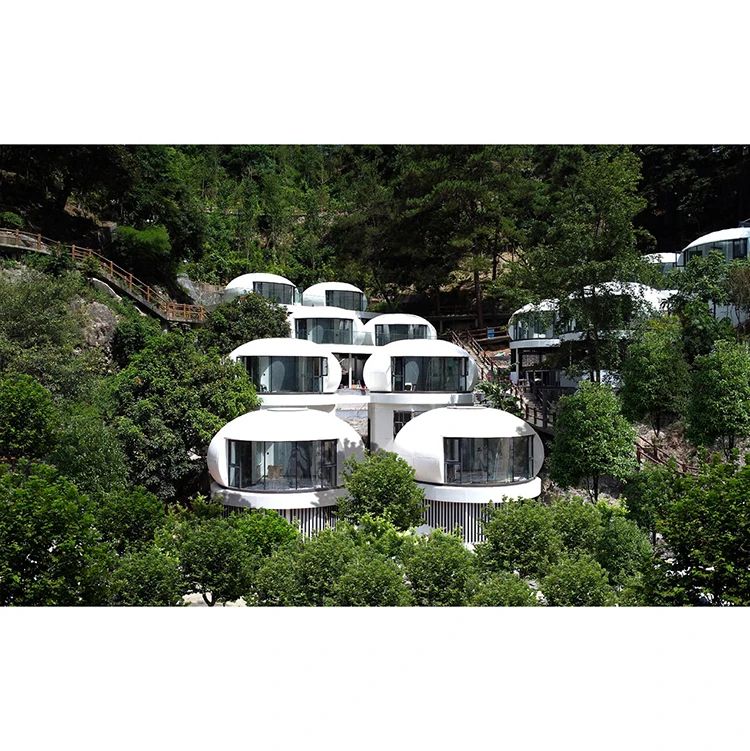 Modern Space Capsule Style Smart Home Ai Voice Home Complete House ...