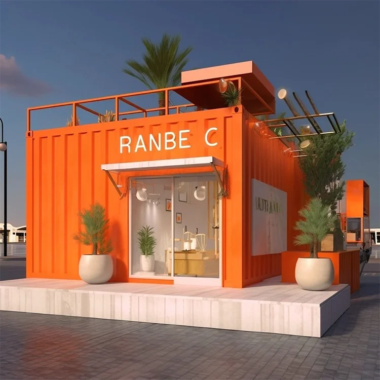 20 40 Foot Detachable Prefabricated Office Modular Shipping Container ...