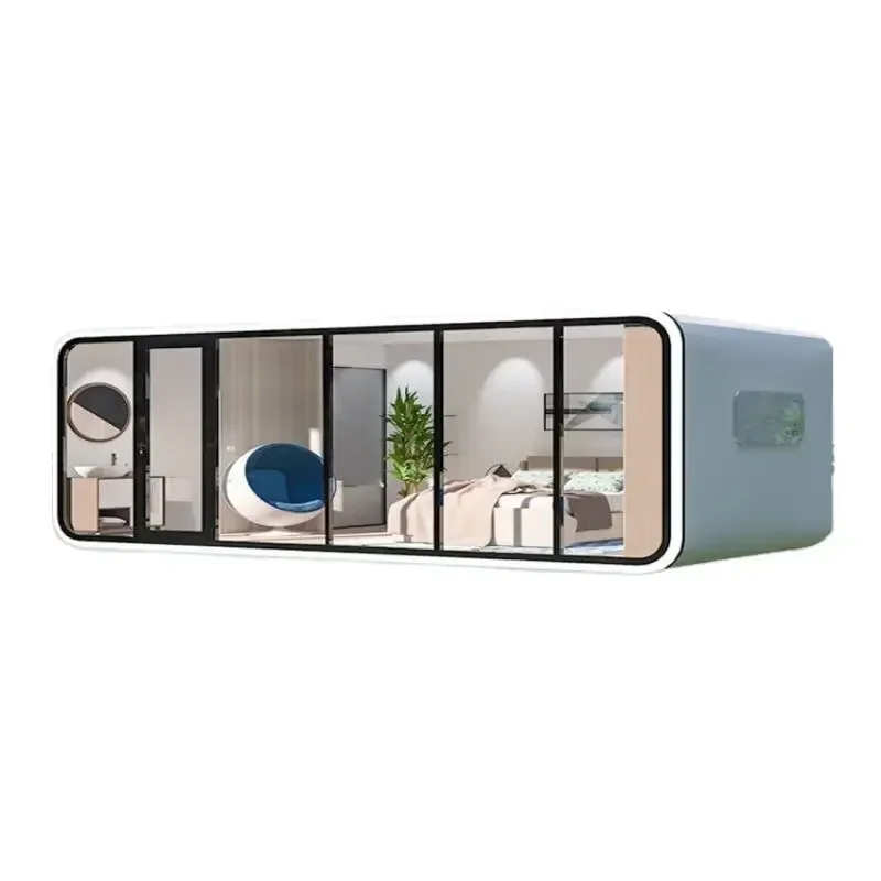 Modern Design Prefab Houses Living Room Garden Pod Living Container ...