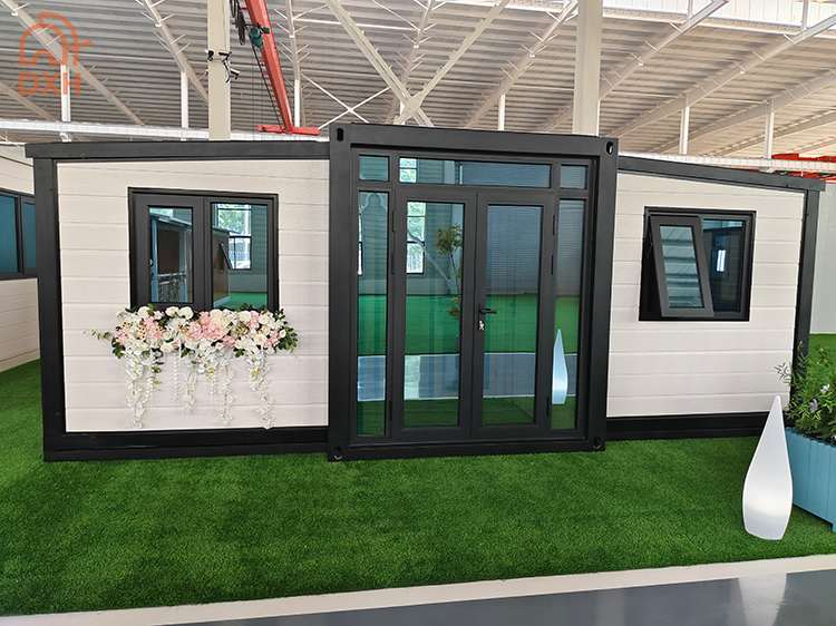 DXH Casa contenedor expandible de lujo de estilo francés de 20 pies con ...