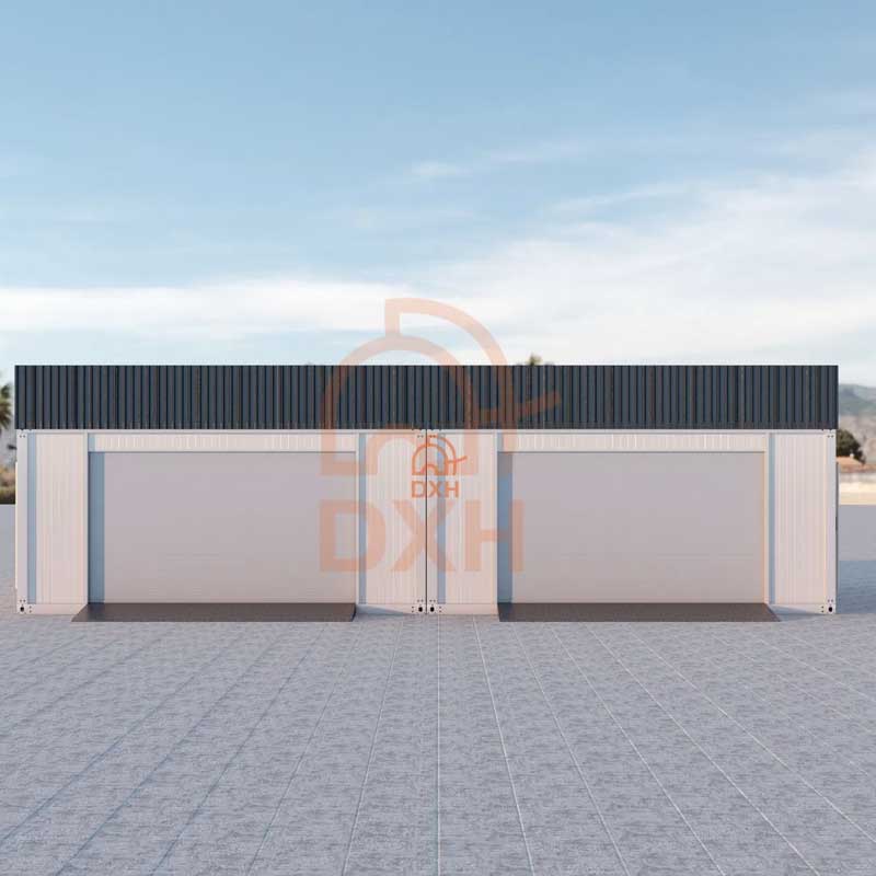 Double-wide Container Garage | DXH Container