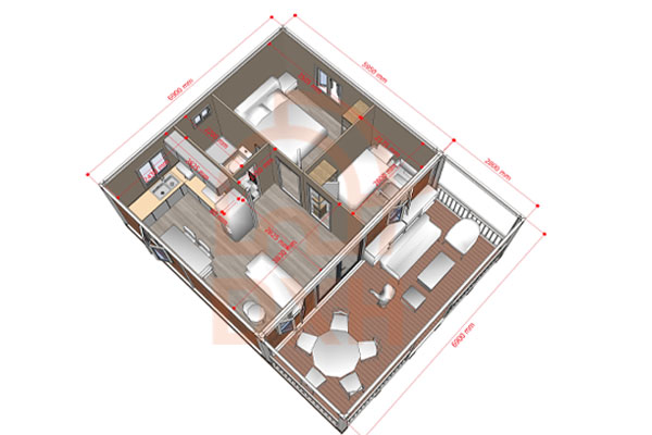 Waterfront Container Home | DXH Container