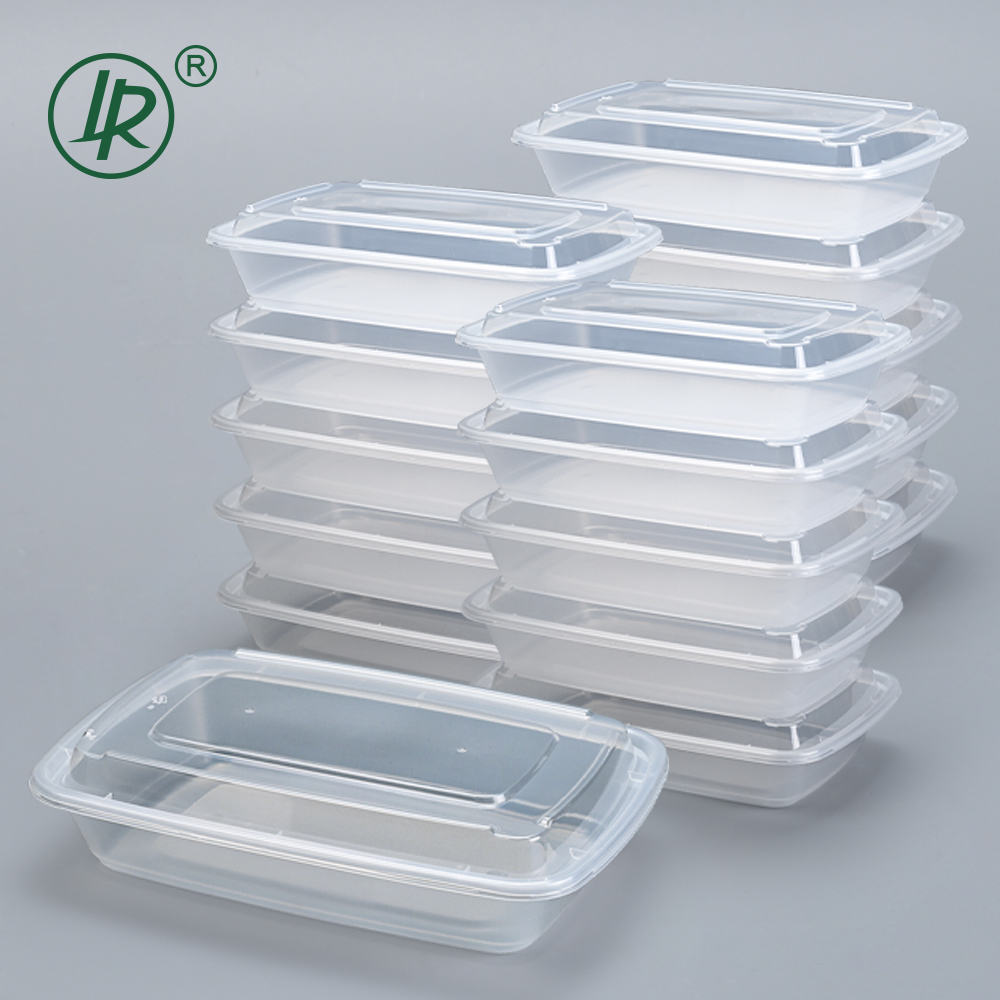 Wholesale Quality Disposable Food Box PP Takeout Containers