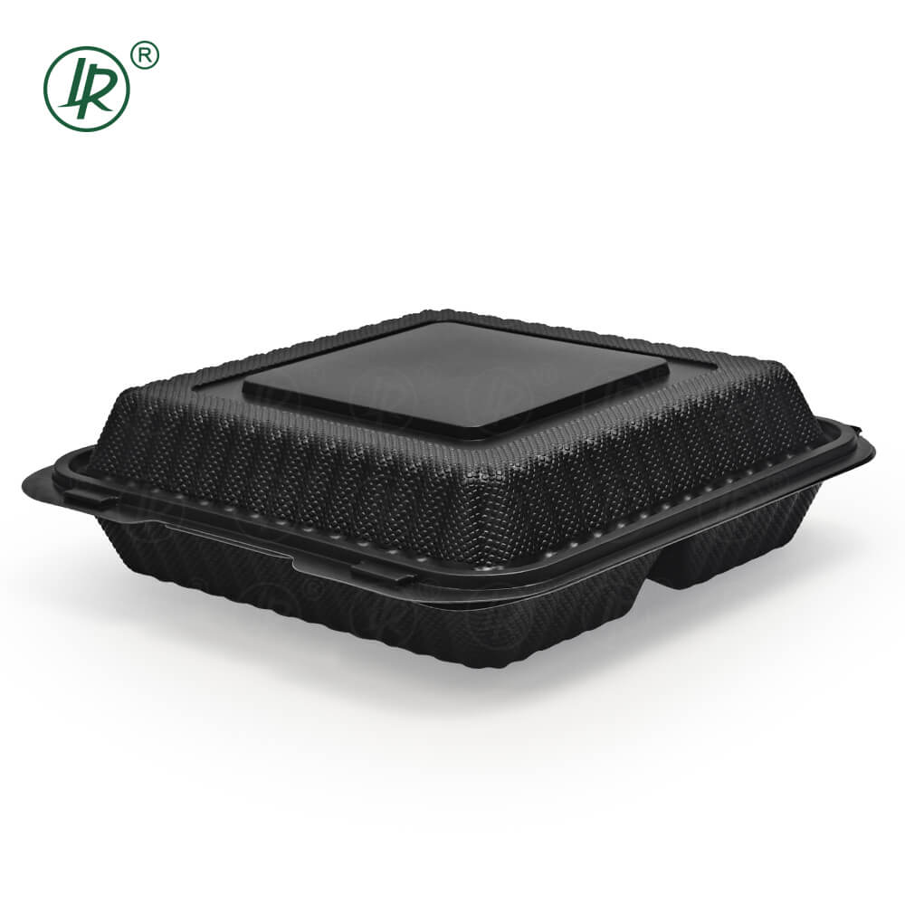 Black Plastic to Go Containers Bulk Supply | Lrpacking