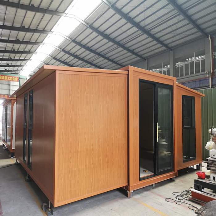 Prefabricated Usa Luxury Australia 40ft Two Bedroom Expandable Container Homes Modern House 3 ...