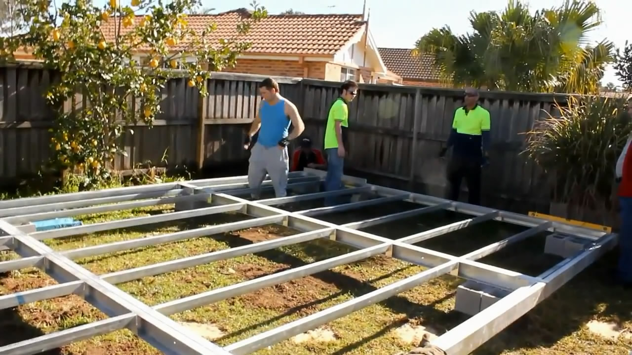 Installation of Prefab House - Tianjin Quick Smart House Co.Ltd