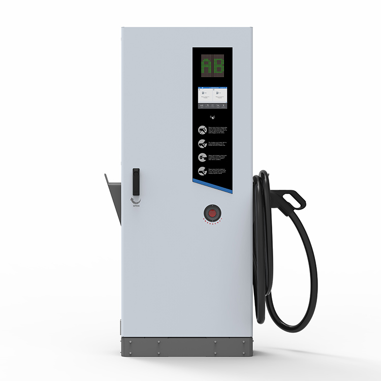 SINO EV Charger | Floor Mounted DC EV Fast Charging Station Dual Gun OCPP 1.6J