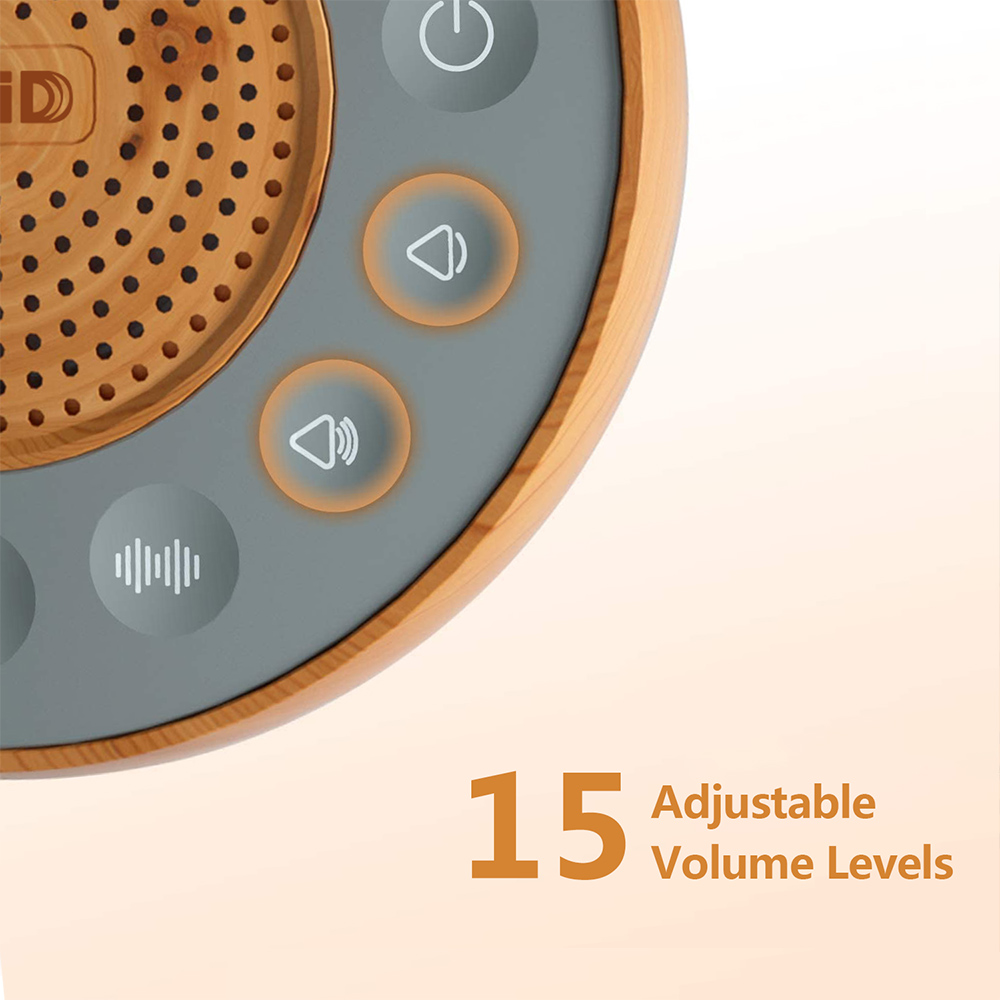 Hi-FiD White Noise Sound Machine Night Light for Sleeping Relaxing HFD ...