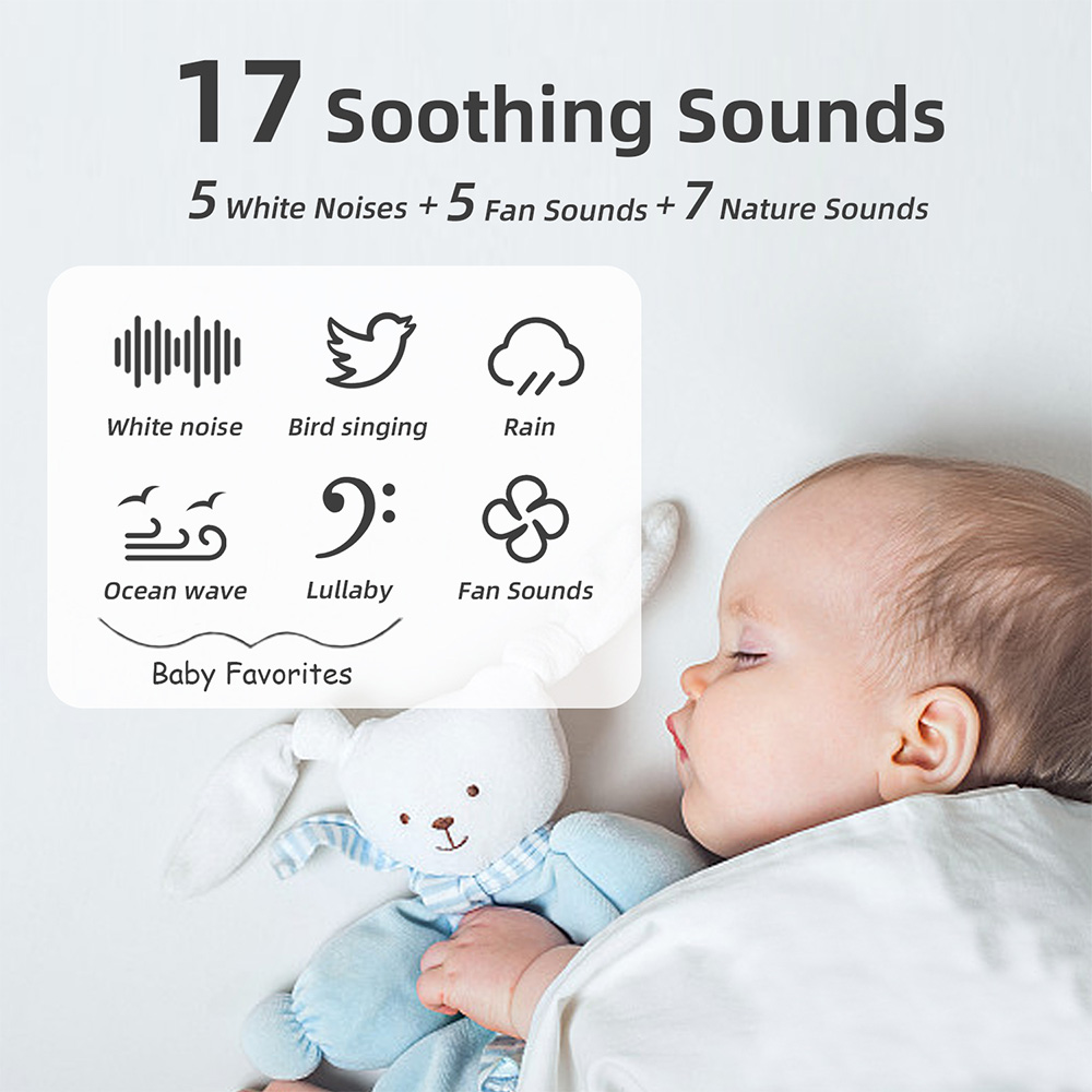Hi-FiD Infant White Pink Noise Sleep Machine for Baby Sleeping ...