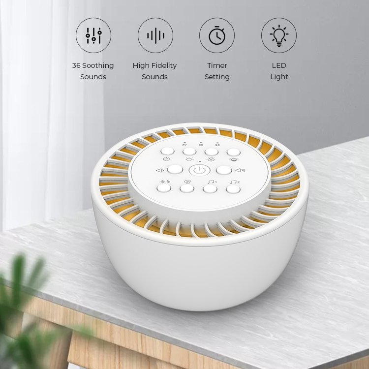 Hi-Fid Sound Machine Night Light White Noise Machine HFD-W07 | Diamante