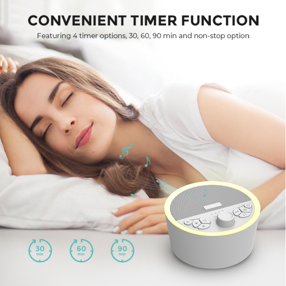 Machine à lumière et son Hi-FiD Machine à bruit blanc Thérapie sonore ...