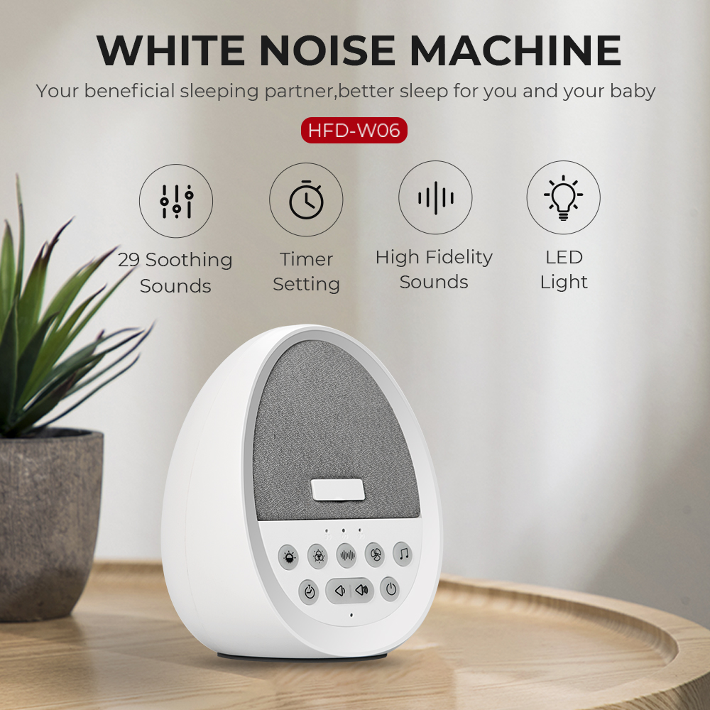 Hi-Fid Smart Sound Machine portable Machine de bruit blanc portable ...