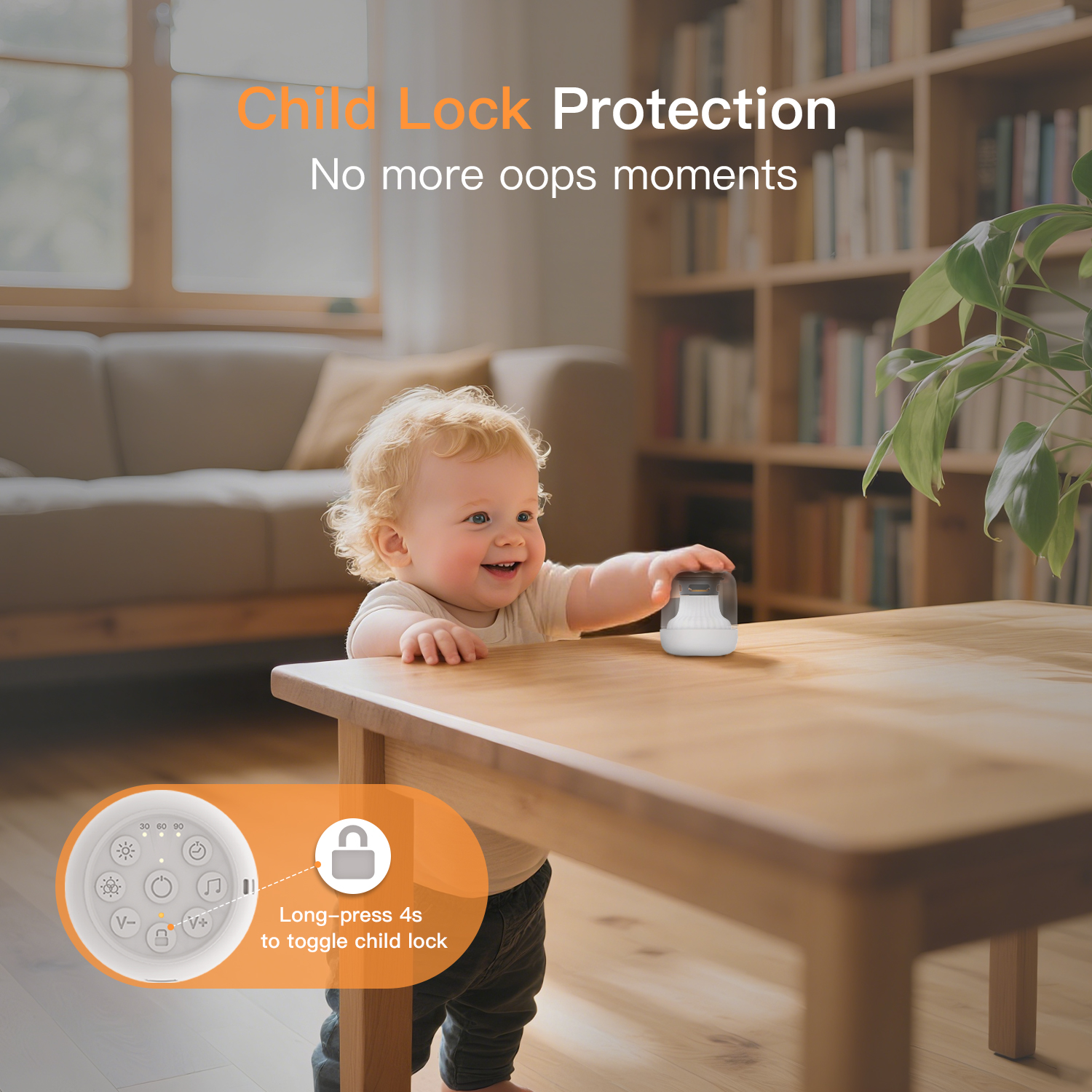 Hi-FiD Nature Sound Machine with Night Light Portable Baby HFD-W32 | Hi-FiD