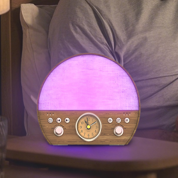 Hi-FiD FM-radio, valkokohinalaite, BT-kaiutin, herätysvalo ...