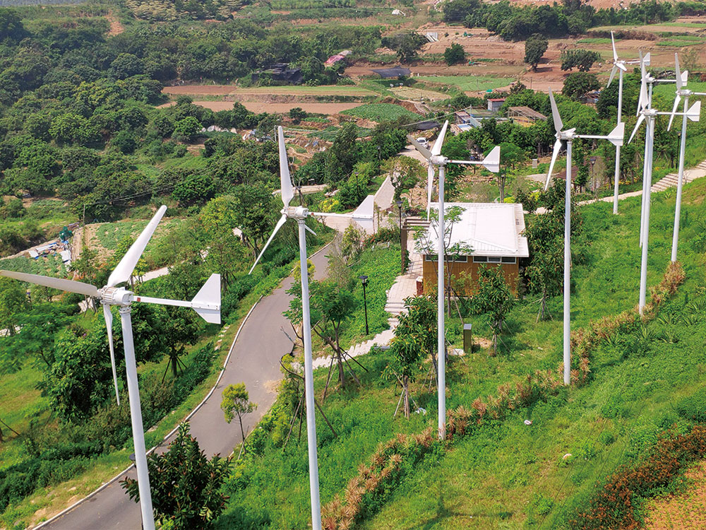 Generator Energi Angin Kecil Sumbu Horizontal Tipe G 3-30 KW Pabrik ...