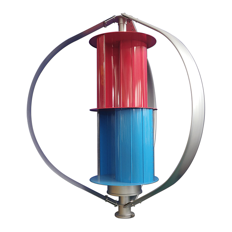 CE Certified Vertical Axis Q-type 1-5 KW Wind Turbine with Gentle Wind ...
