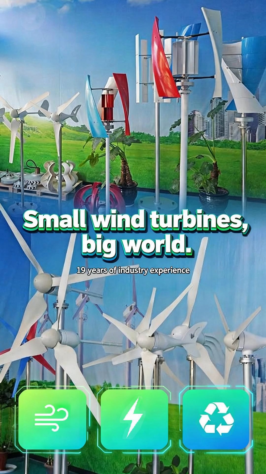 Small and Medium-sized Wind Turbine Manufacturers Export Foreign Trade ...
