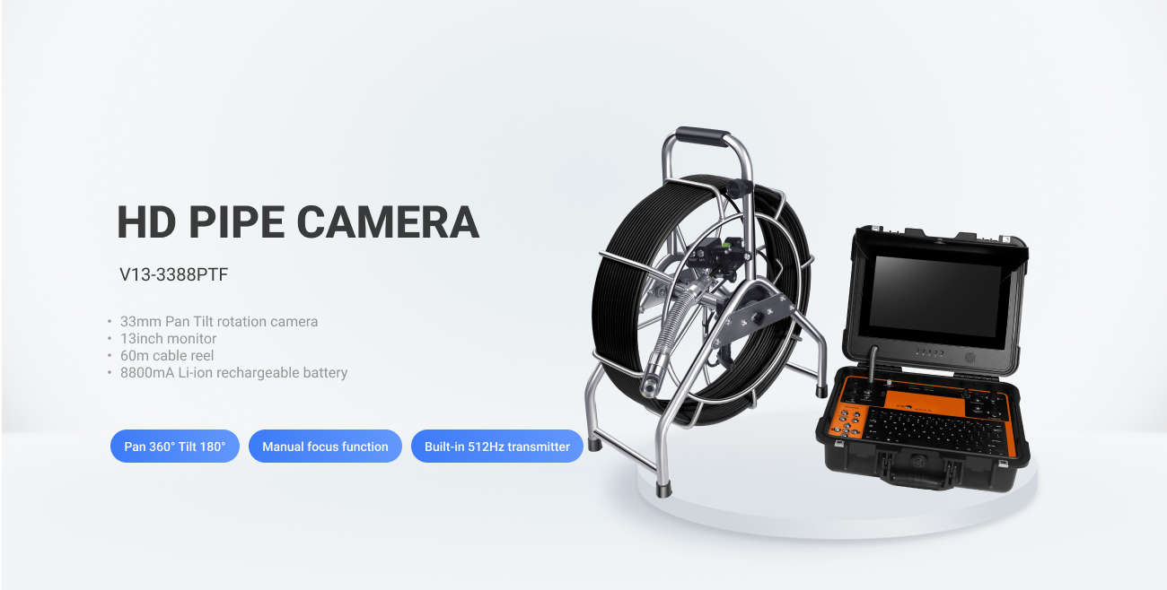 33mm 360 Degree View Drain Pipe Inspection Camera - Shenzhen Vicam ...