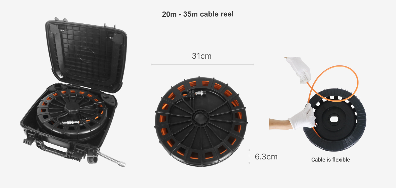 20mm Super Mini HD Pipe Inspection Camera - Vicam Camera
