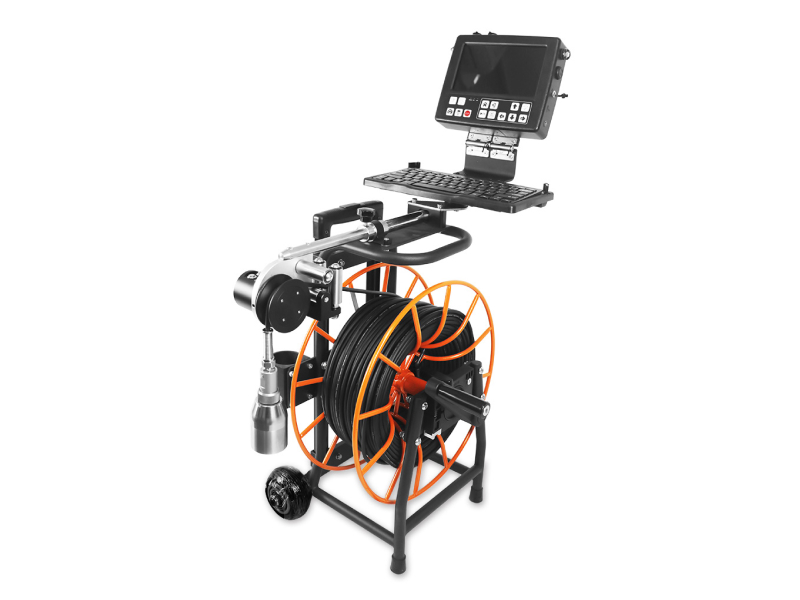 55mm AHD 100m Down View Underwater Pipe Borehole Inspection Camera - Vicam