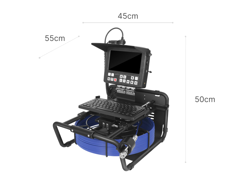 20mm AHD Pipe Inspection Camera System - Shenzhen Vicam Mechatronics Co ...