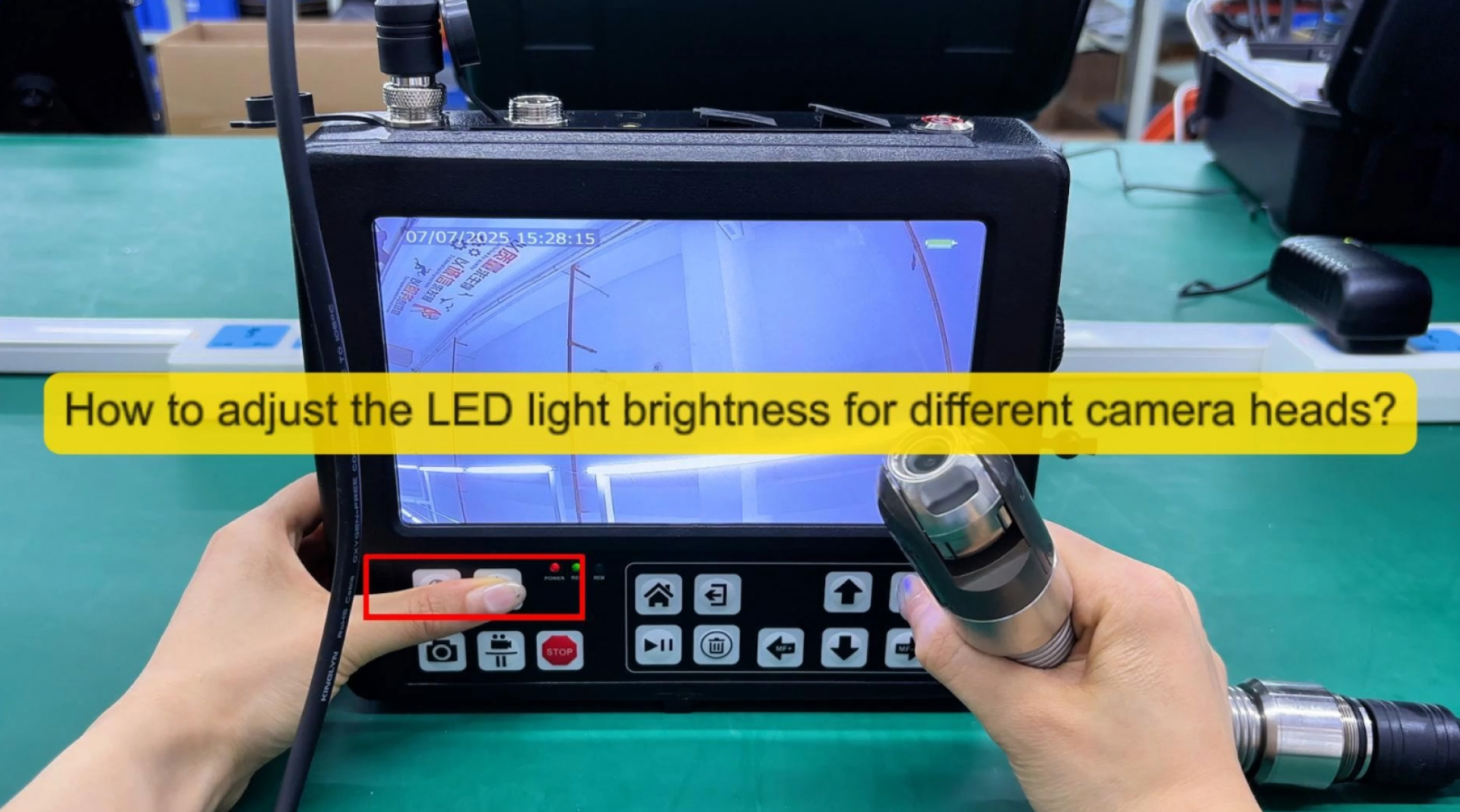 Comment régler la luminosité de la lumière LED pour différentes têtes ...