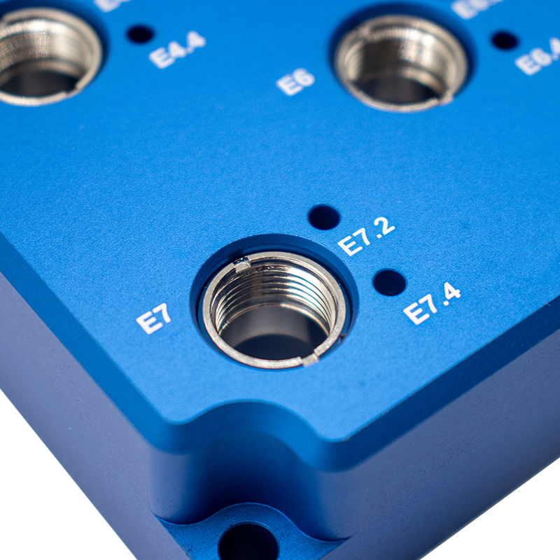 CNC Milled 6061 Aluminum Parts with Laser Engraving | Ruixing