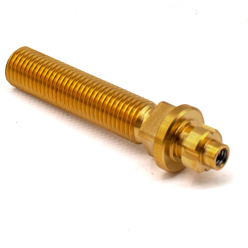 Titanium Machined Parts with Titanium PVD Plating Coating | Ruixing