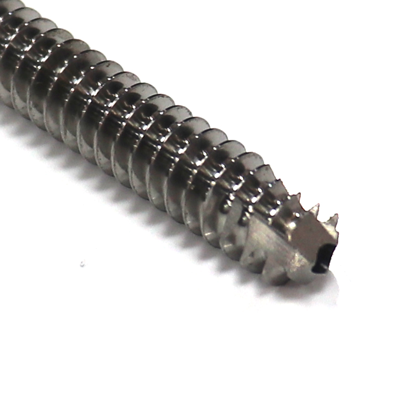 CNC Titanium Bone Screws Medical Parts Manufacturing | Ruixing