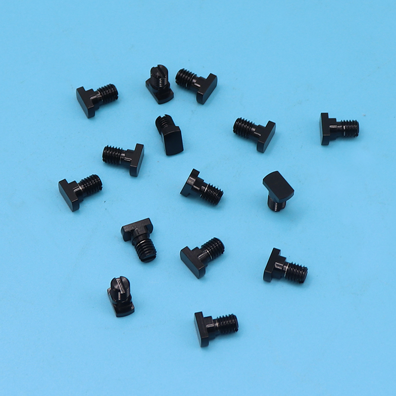 Custom CNC Machined 304 Stainless Steel M5 Square Screw with PVD ...