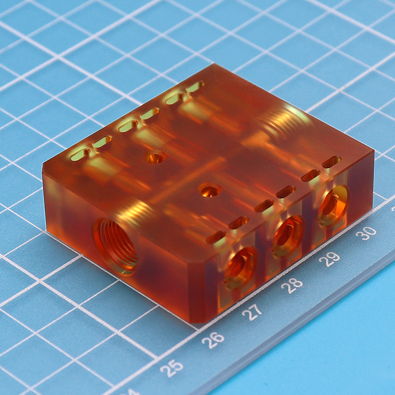 Precision Custom CNC Machined PEI(Polyetherimide) Plastic Manifolds ...