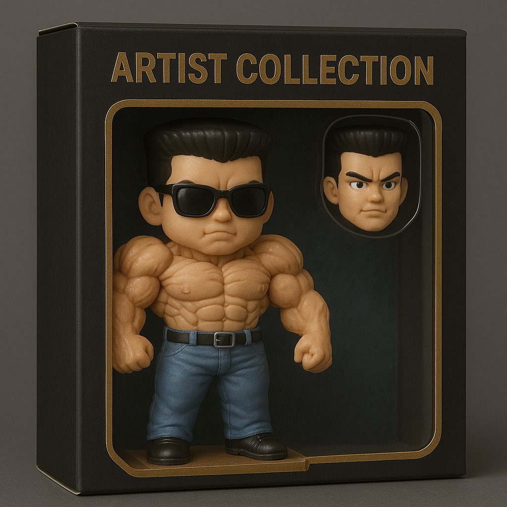 Custom Ai Generated Image Vinyl Toy Chat GPT Art Toy PVC Chatgpt Action ...