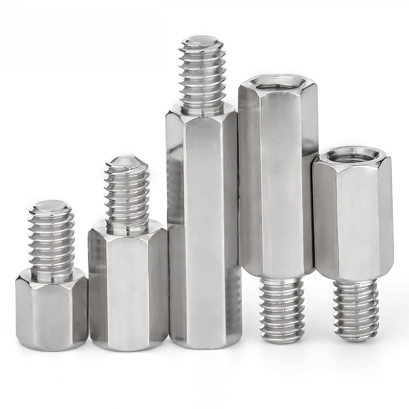 Stainless Steel Single-head Hexagonal Pillar Spacers